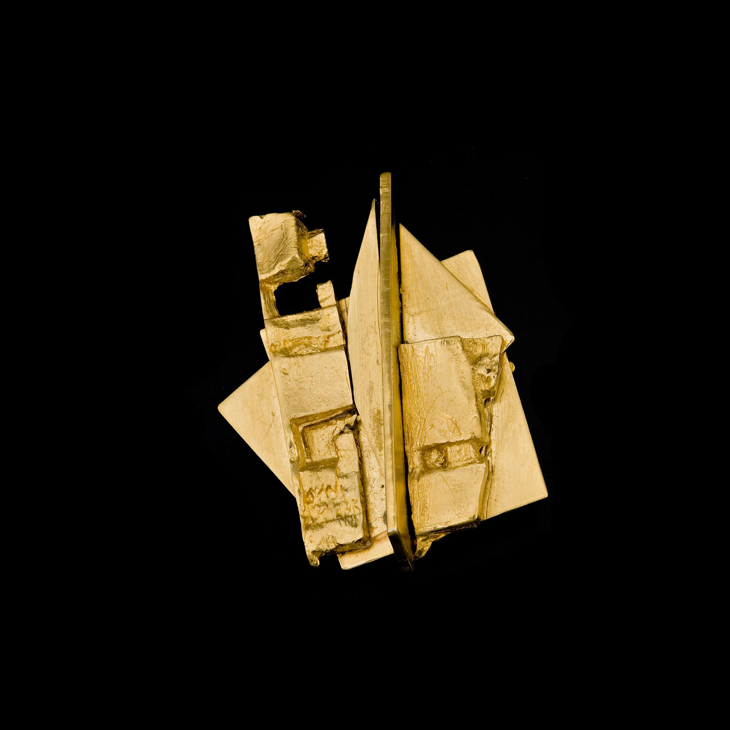 Fragments Goldplate – AMERICAN MEDALLIC SCULPTURE ASSOCIATION